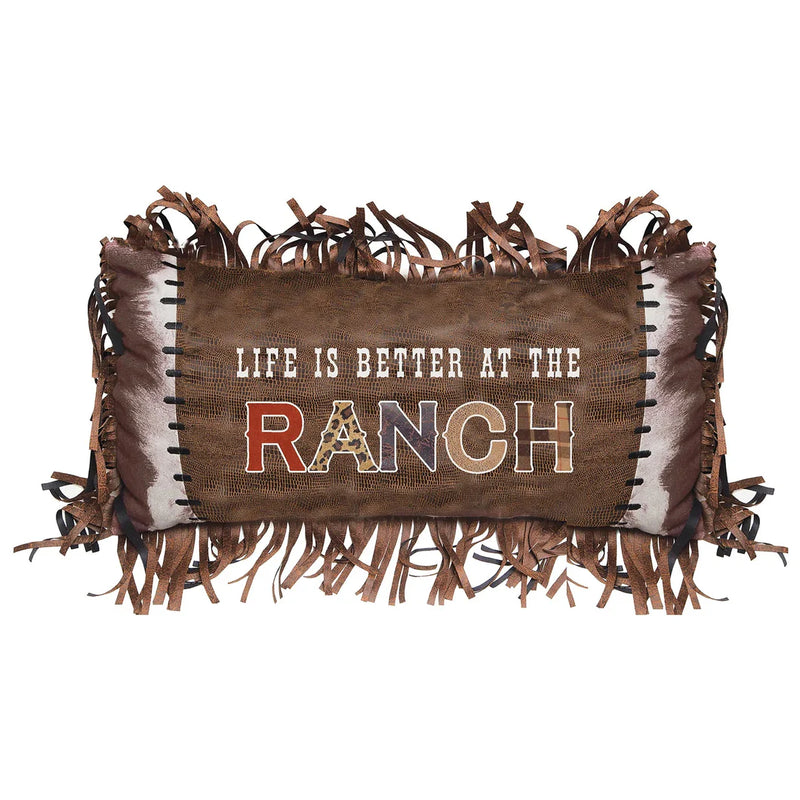 BGJB7079 Life Is Better at The Ranch- Pillow – Paradise Hill Ranch and ...