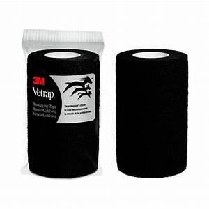 TK107410--Black Bandage Vetrap 3M 4" – Paradise Hill Ranch and Western Wear